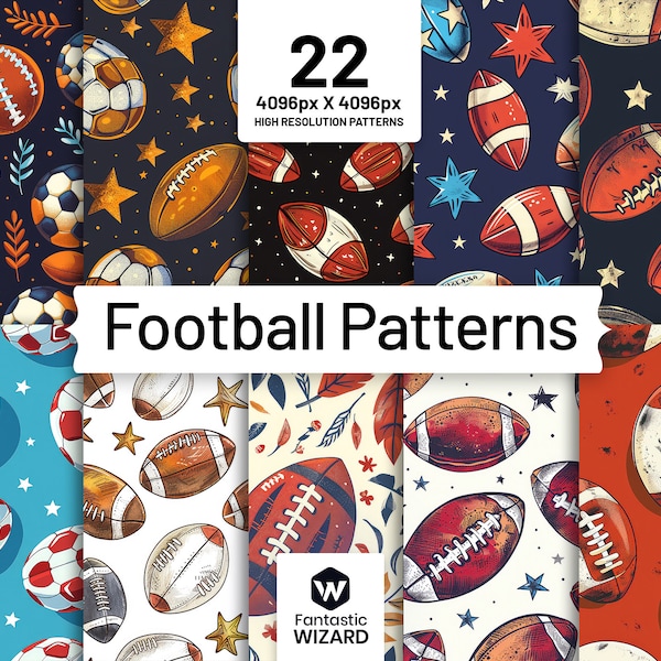 Football Paper - Etsy
