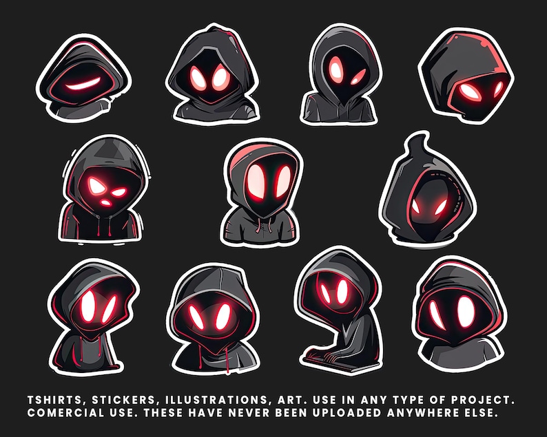 Hacker Laptop Clipart Sticker Set Pngs, Transparent PNG Images, Tech ...