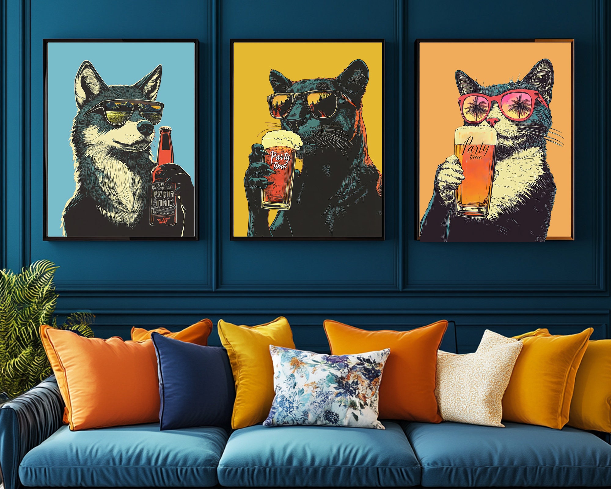 Party Wall Art, Bar Decor, Bar Sign, Bar Cart Art, Bar Decor for Home ...