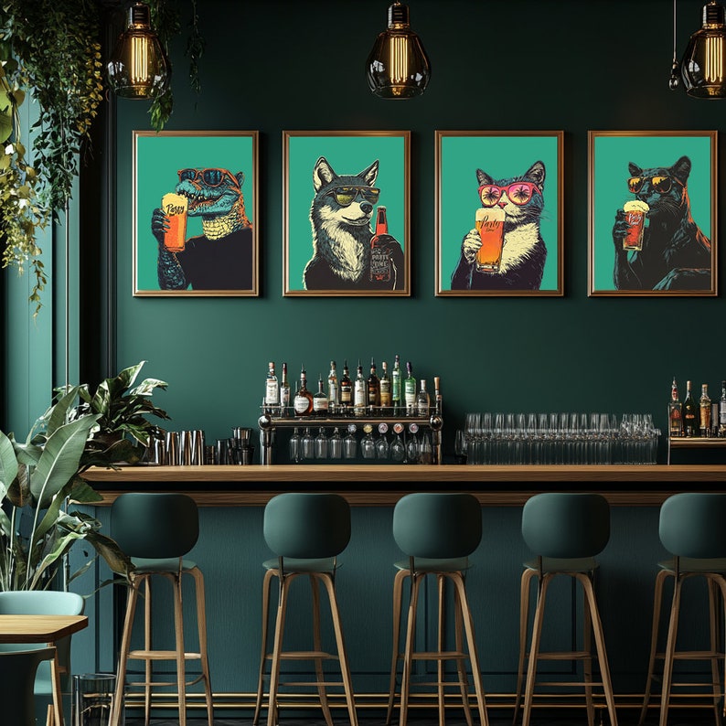 Party Wall Art, Bar Decor, Bar Sign, Bar Cart Art, Bar Decor for Home ...