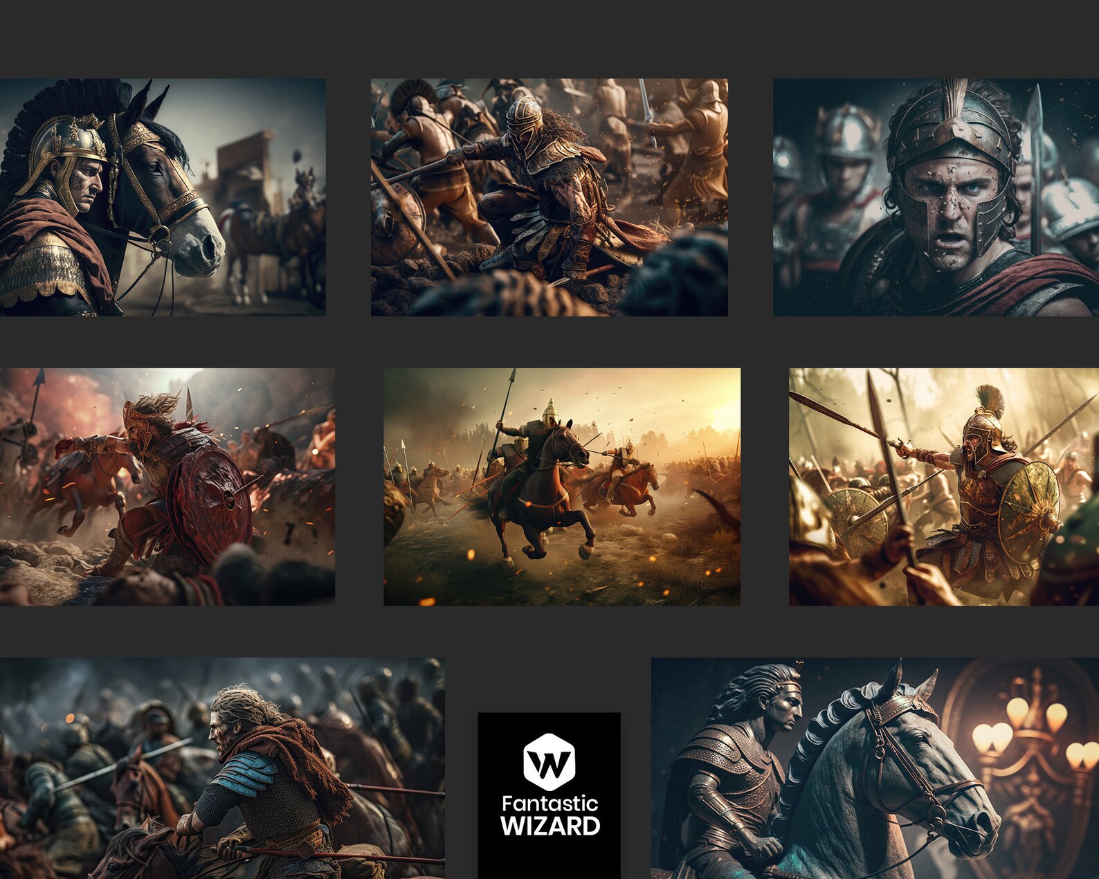 Roman Battle Wall Art, Sparta Warriors Wall Art, Rome History Photo ...