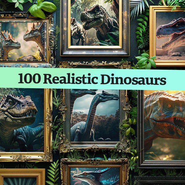 Realistic Dinosaur - Etsy