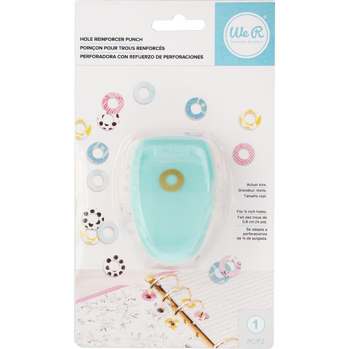 We R Memory Keepers Round Reinforcer Hole Punch - Etsy