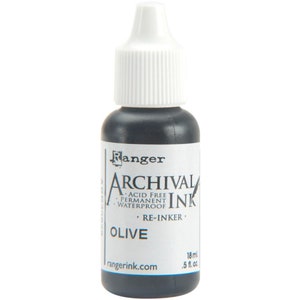Ranger Full Size Archival Re-ink Assorted Colors Permanent/waterproof ...