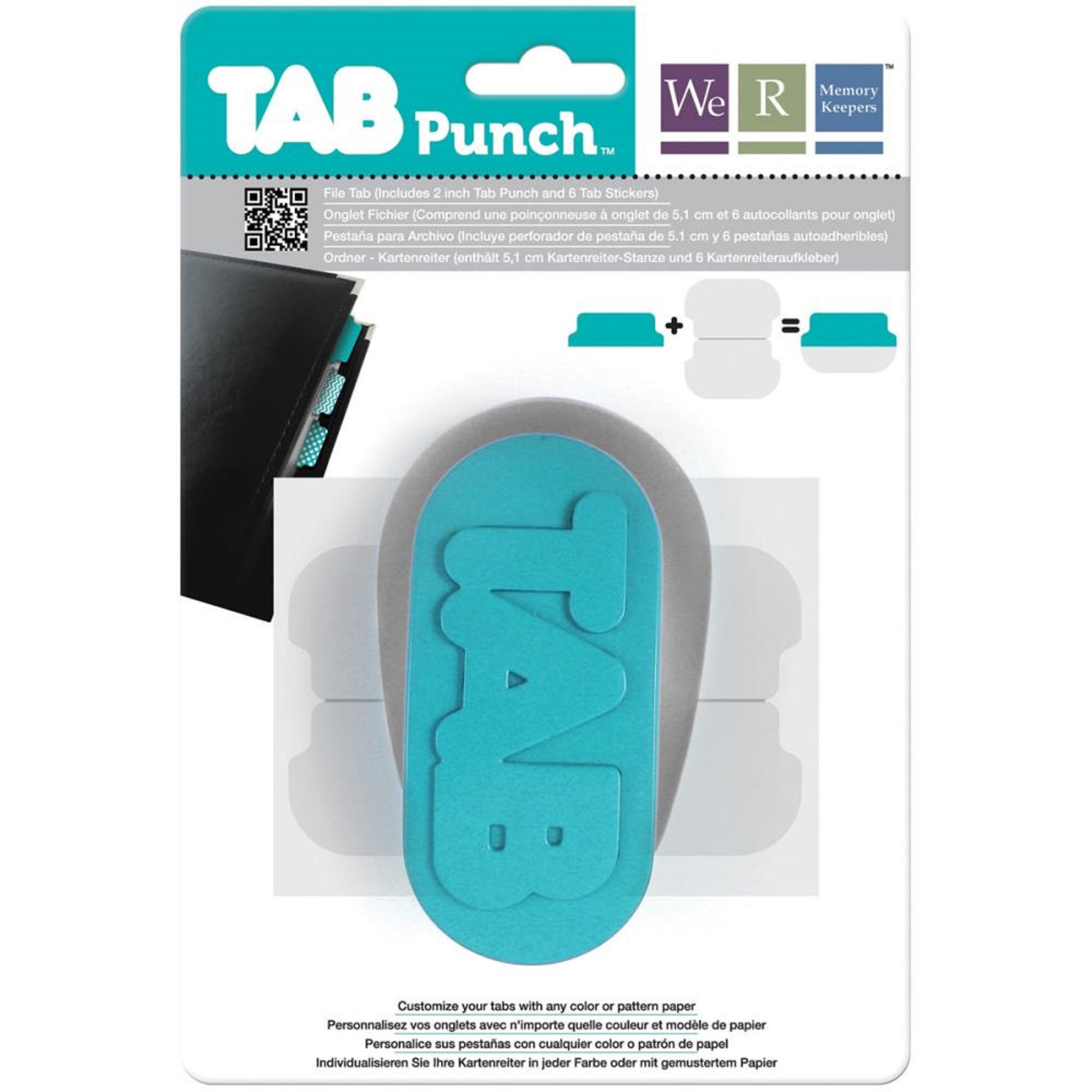 File Tab Punch by We R Memory Keepers Product 71312-8 - Etsy