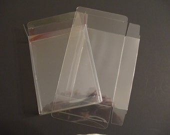 CB358 10 Clear Soft Fold Pop-up Boxes for A2 Card and Envelope | Etsy