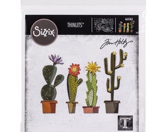 Sizzix Thinlits Tim Holtz Darling Deer 4 Dies 664968 - Etsy