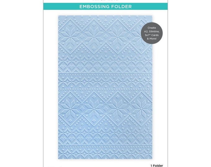 Memory Box Snowy Forest 3D Texture Embossing Folder EF1010 - Etsy