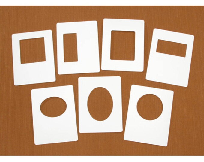 Darice EZFRAME Easy Frames for Use With Embossing Folders-7 Embossing ...