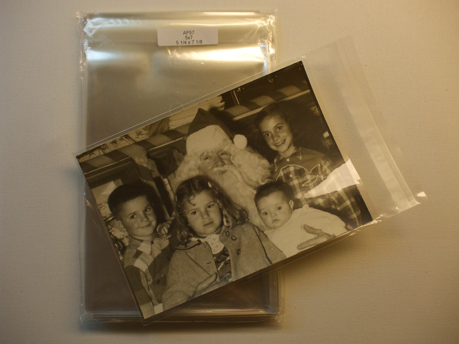 AF57 100 CLEAR ENVELOPES 5 1/4 X 7 1/8 (13.3cm X18.1cm) - Etsy