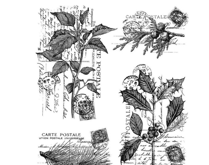 Tim Holtz Ticket Booth Stamp Set 10pc. Stampers Anonymous CMS337 - Etsy