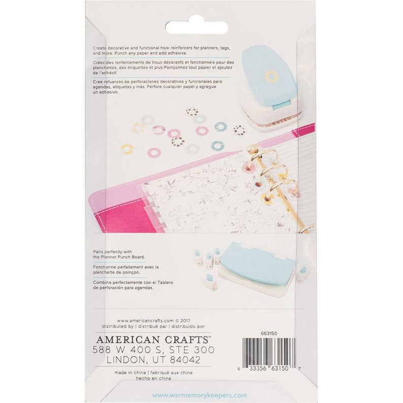 We R Memory Keepers Round Reinforcer Hole Punch - Etsy