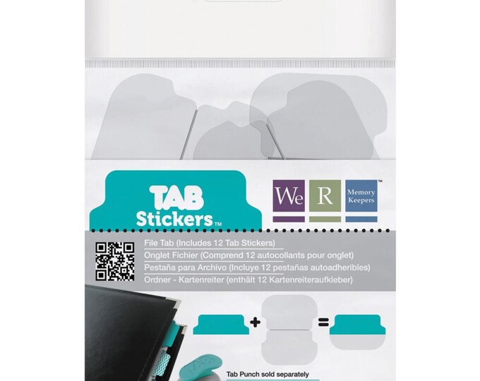 File Tab Adhesive by We R Memory Keepers Works With Filetab Punch - Etsy