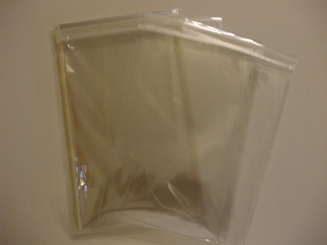AF46 100 Clear Cellophane Envelopes 4 5/8 X 6 3/8 (11.8cm X 16.2cm) - Etsy
