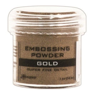 Ranger Super Fine Embossing Powder White,black,gold,copper,clear or ...