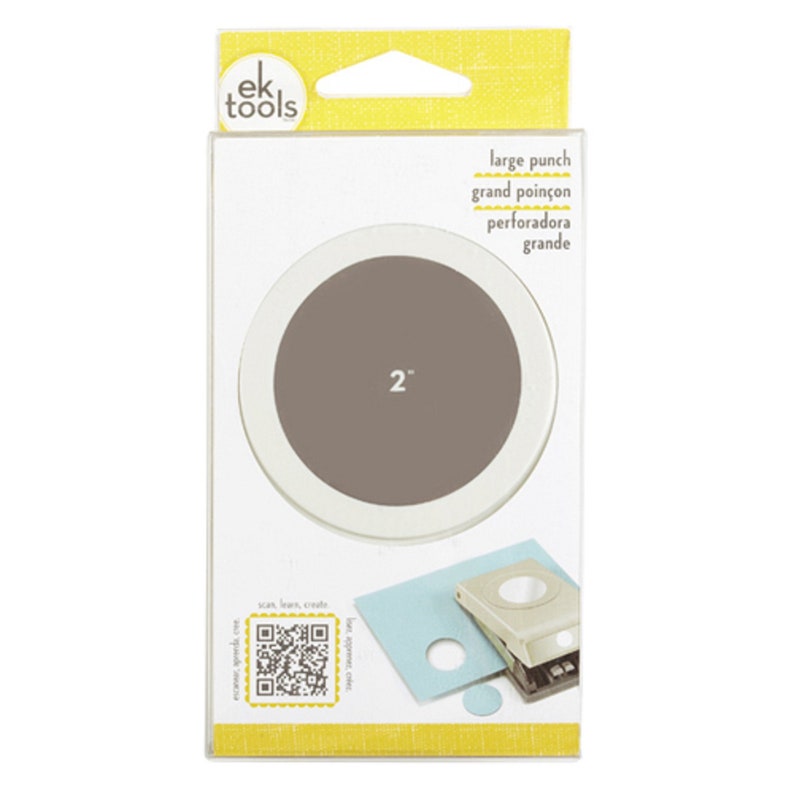 2" EK Success / EK Tools Large Slim Punch Circle 54-30151 - Etsy