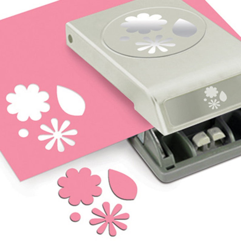 54-30163 EK Success-ek Tools Large Slim Punch Flowers and - Etsy