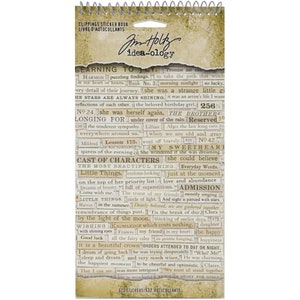Tim Holtz Ideaology Stickers Chitchat, Small Talk,clippings or Snarky ...