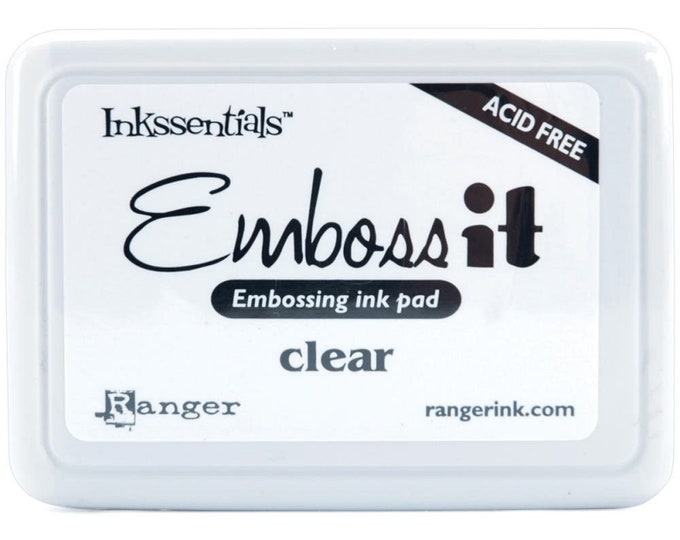 Ranger Full Size Emboss It Clear Embossing Ink Pad - Etsy