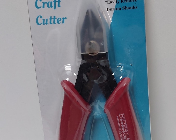 Buttons Galore Pro Craft Cutter Button Shank Remover Comfort Grip Blade ...