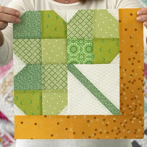 Shamrock Quilt Block Pattern PDF Includes Instructions for 6 - Etsy