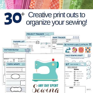 Sew Organized Printable Pack PDF (download, Template, Printable ...