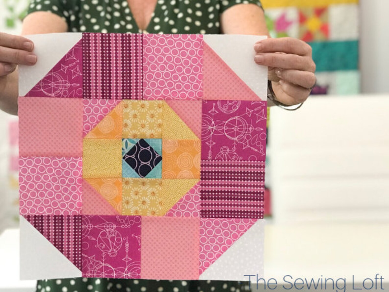 Blooming Lily Quilt Block Pattern PDF Includes Instructions - Etsy