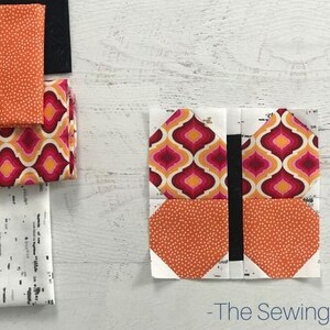 Butterfly Quilt Block Pattern PDF Includes Instructions for | Etsy