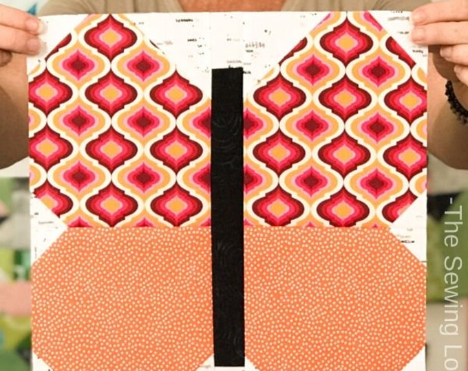Butterfly Quilt Block Pattern PDF Includes Instructions for - Etsy