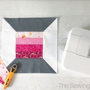 Thread Spool Quilt Block Pattern - PDF Includes Instructions for 6 Inch ...