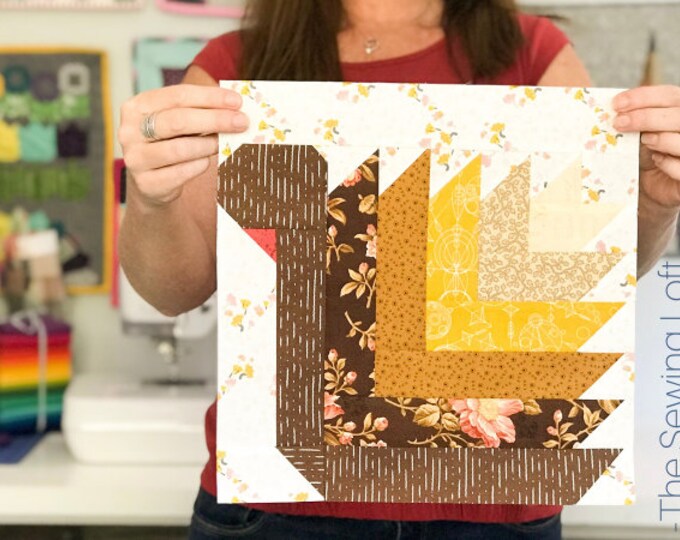 Turkey Trot Quilt Block Pattern PDF Includes Instructions for 6 Inch ...