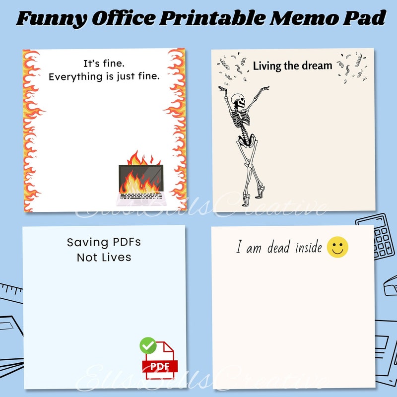 Funny Stationery - Etsy