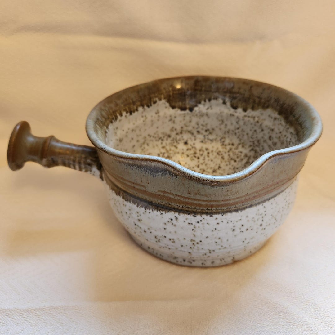 California Artist Greg Olson, Vintage Stoneware pipkin Style Pottery - Etsy