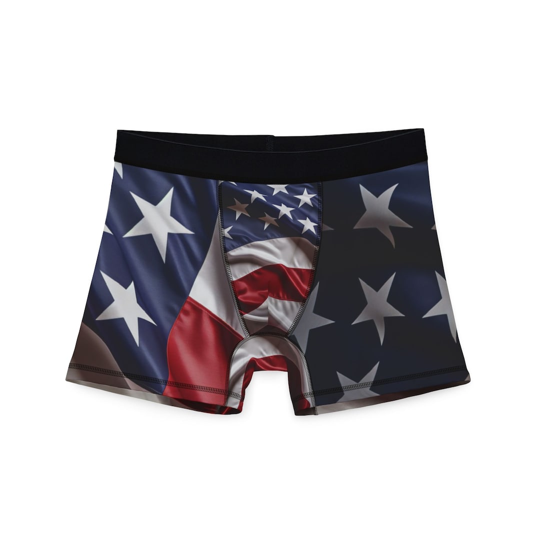 Original Men's American Flag Boxers - Etsy