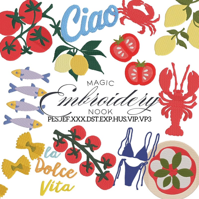 Italian Embroidery Designs - Etsy