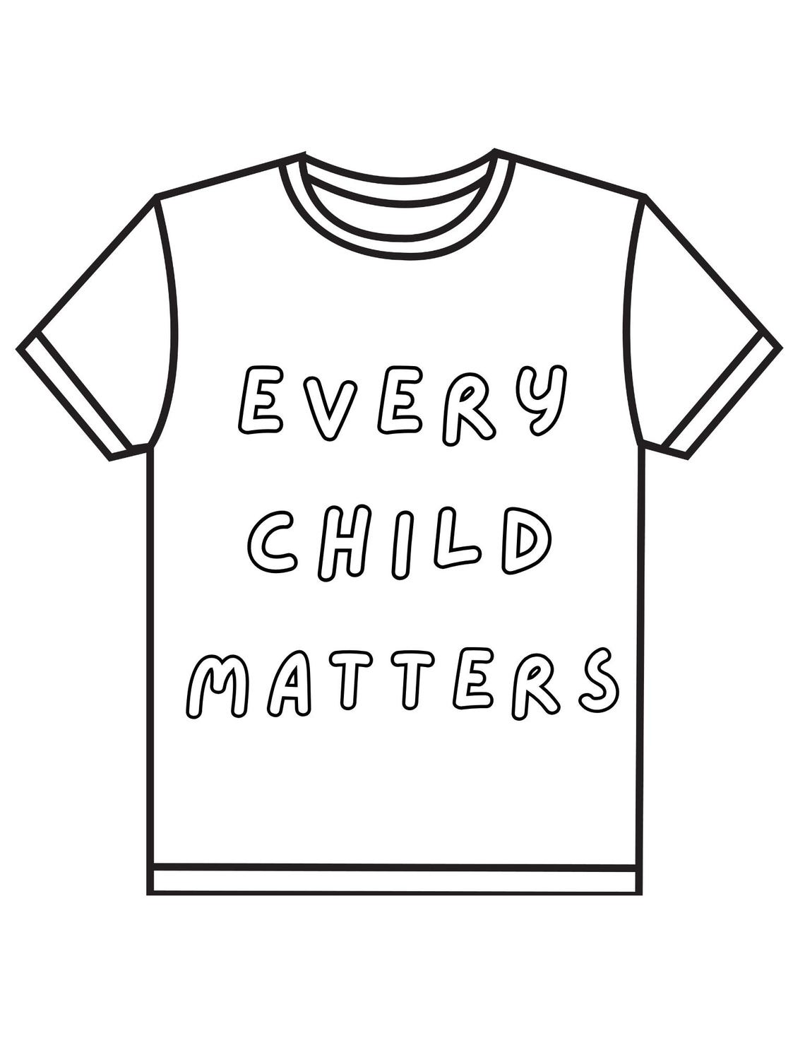 Truth and Reconciliation, Orange Shirt Day, Indigenous, Coloring Pages ...