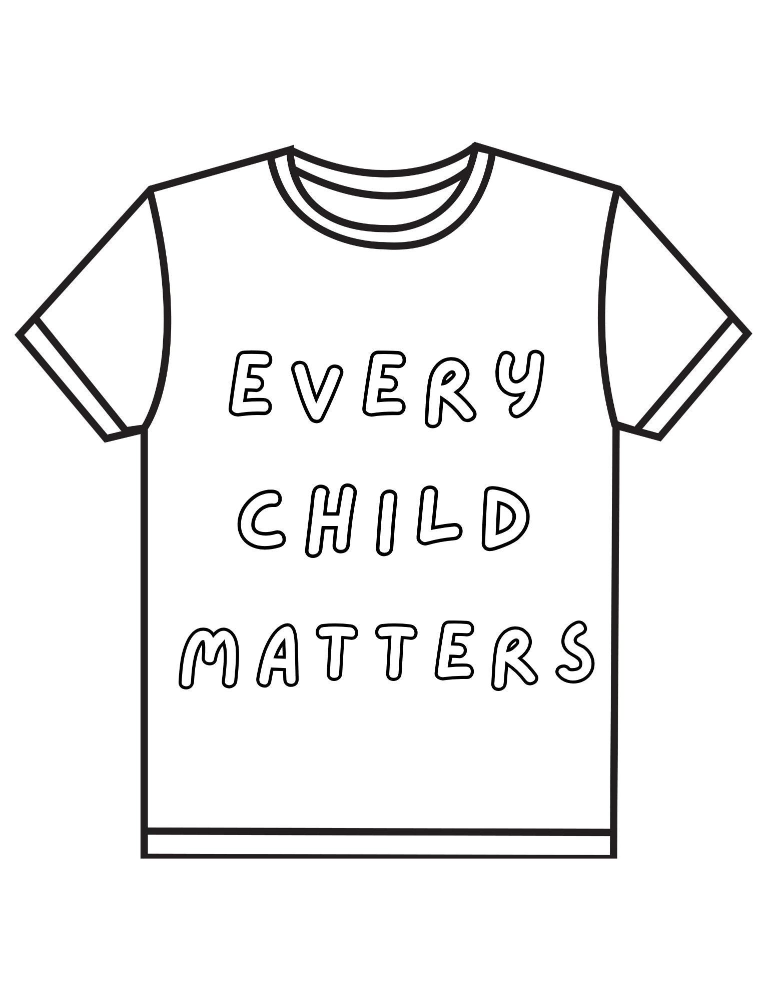 Truth and Reconciliation, Orange Shirt Day, Indigenous, Coloring Pages ...