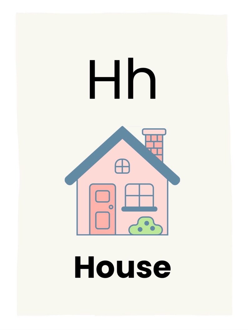 Alphabet Posters, Educational, Classroom, Homeschool, Calming ...