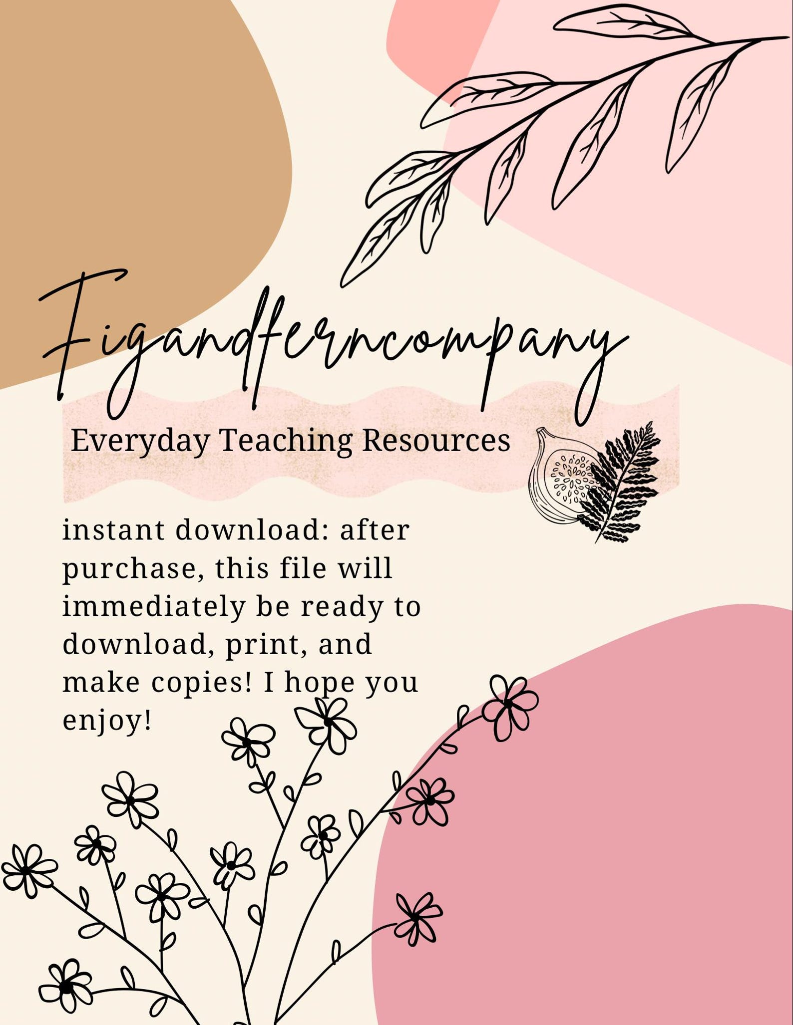 Colouring Page, Spring, Hello Spring, Floral, Flowers, March, April ...