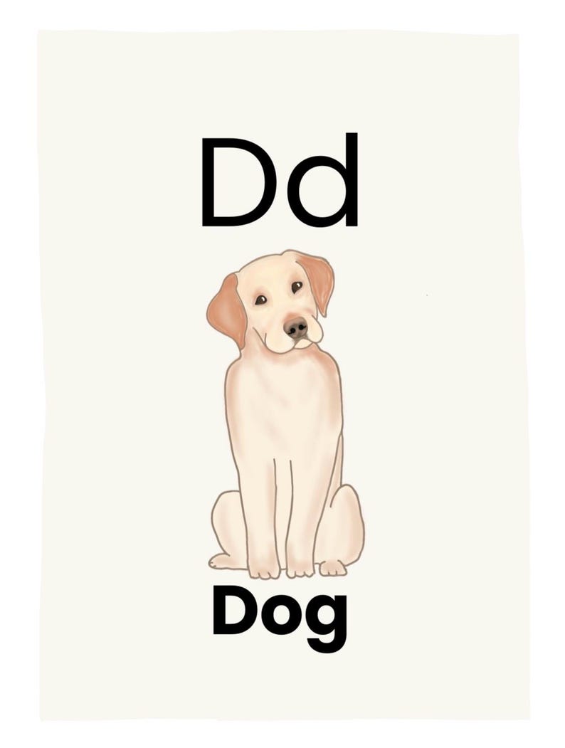 Alphabet Posters, Educational, Classroom, Homeschool, Calming ...