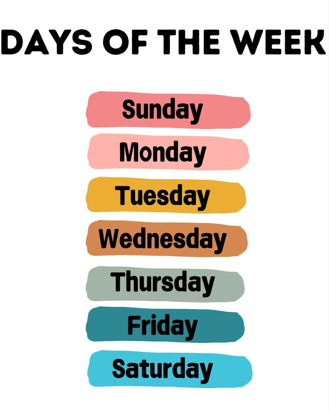 Educational Posters, Classroom, Homeschool, Calming Illistrations ...