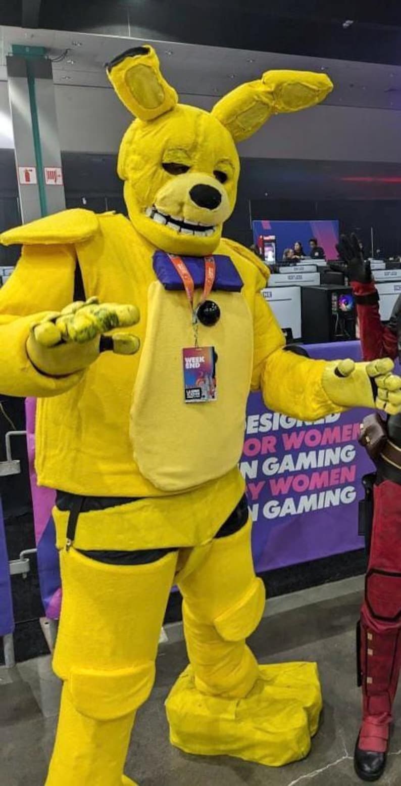 Spring Bonnie Full Cosplay Suit Five Nights at Freddy's (new Head ...