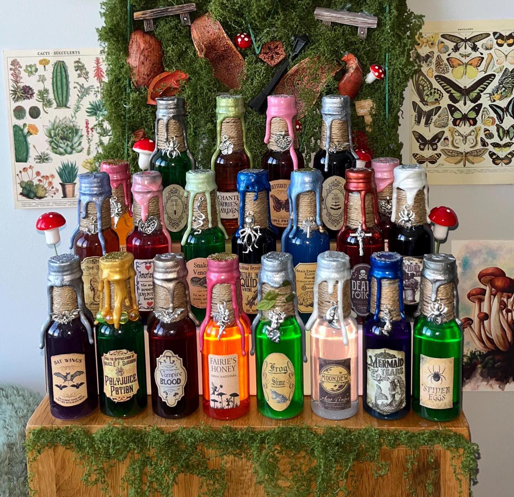 Colour Changing Potions| Magical Enchanted Potion Bottle| Witch ...