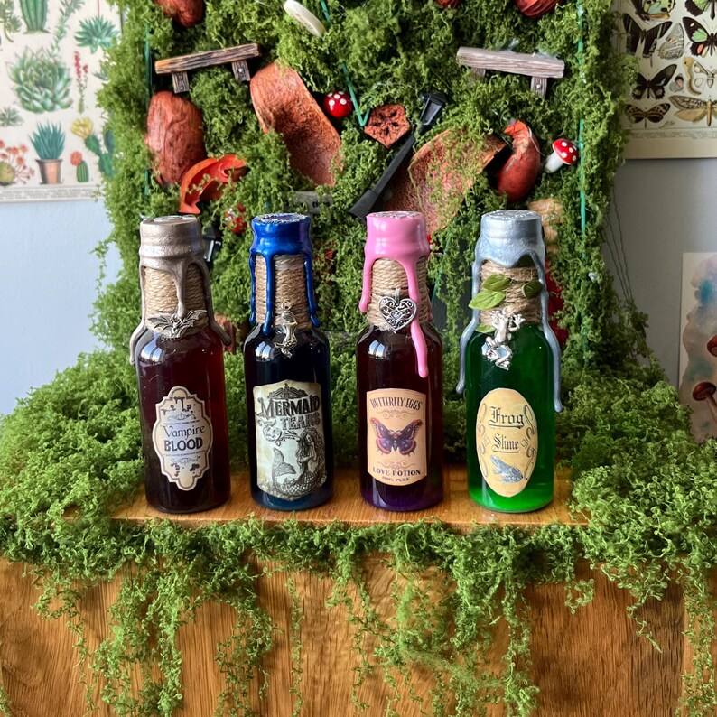 Colour Changing Potions| Magical Enchanted Potion Bottle| Witch ...