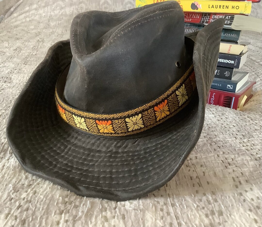 Pigpen RON’S Hat Band. Guitarist Hat Band. Battered Old Hat Removable ...