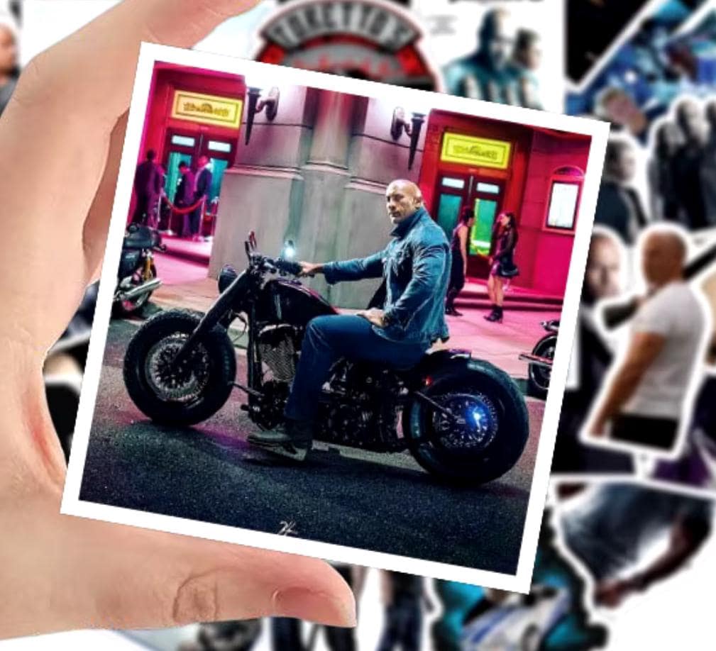 Fast and Furious Stickers Pack Set of 50 High-quality Vinyl Stickers ...