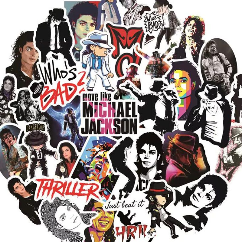 Michael Jackson Stickers - Etsy