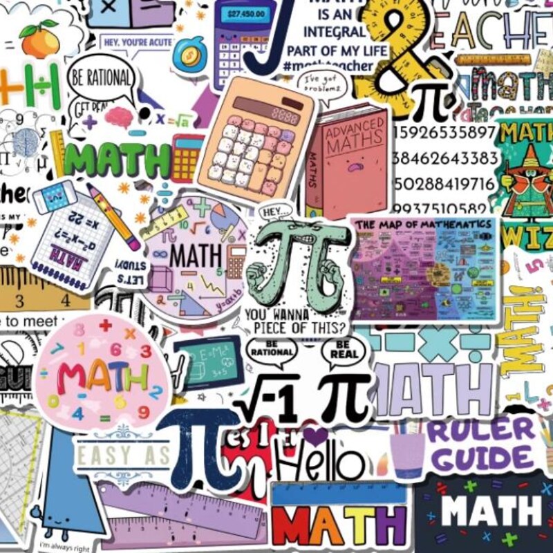 Math Decal - Etsy