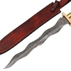 Hand Forged, Custom Damascus Steel Sword 30 Inches, Kris Blade, Keri ...