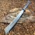Hand Forged, Custom Damascus Steel Sword 30 Inches, Kris Blade, Keri ...
